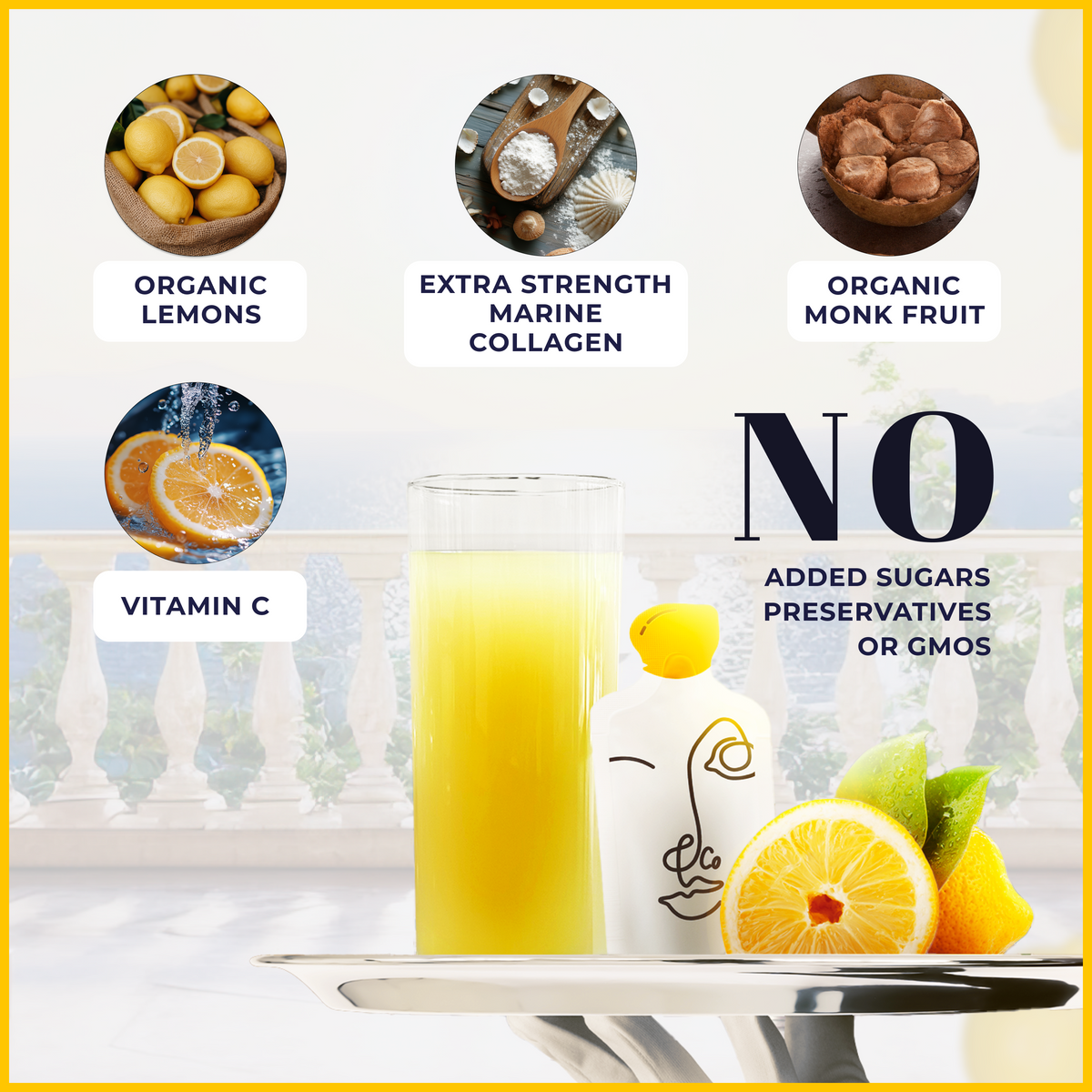 Lemon & CO. Lemon Infused Collagen Elixir